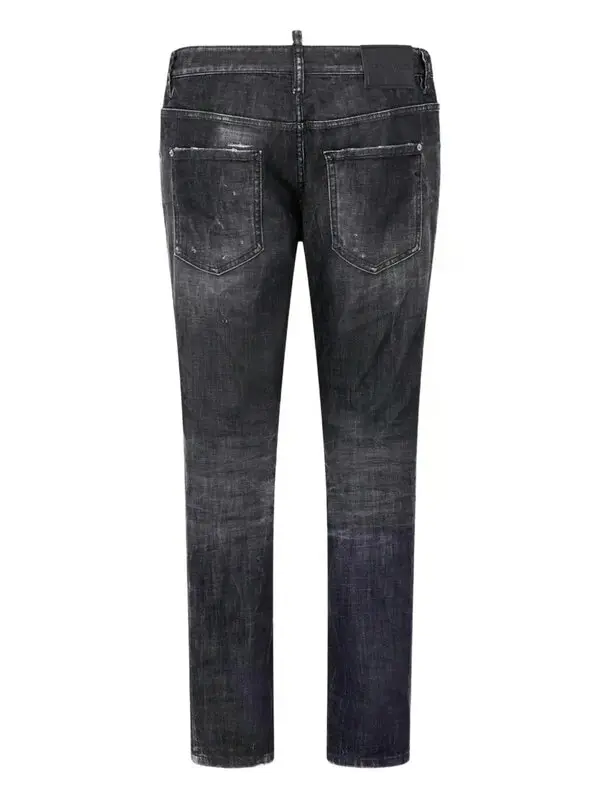 Dsquared2 Skater Distressed Jeans - Grey