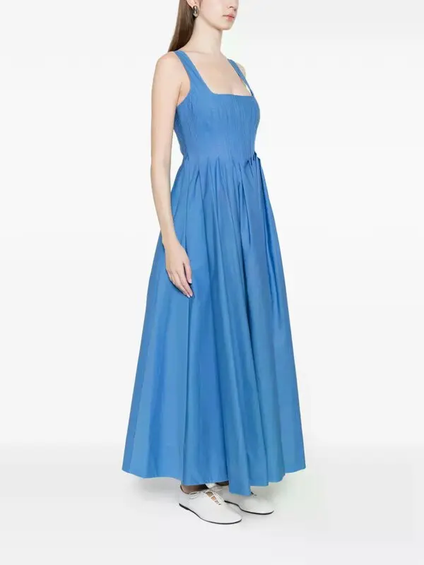 Sportmax Giro Maxi Dress - Blue