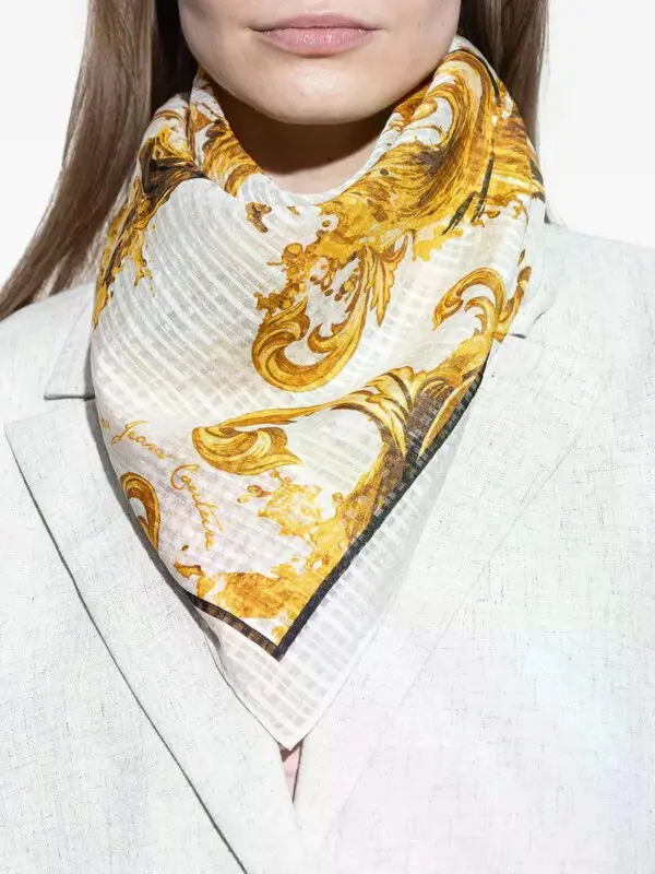Versace Baroque Print Scarf