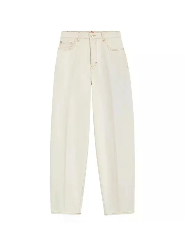 Hugo Topstitch Cotton Jeans