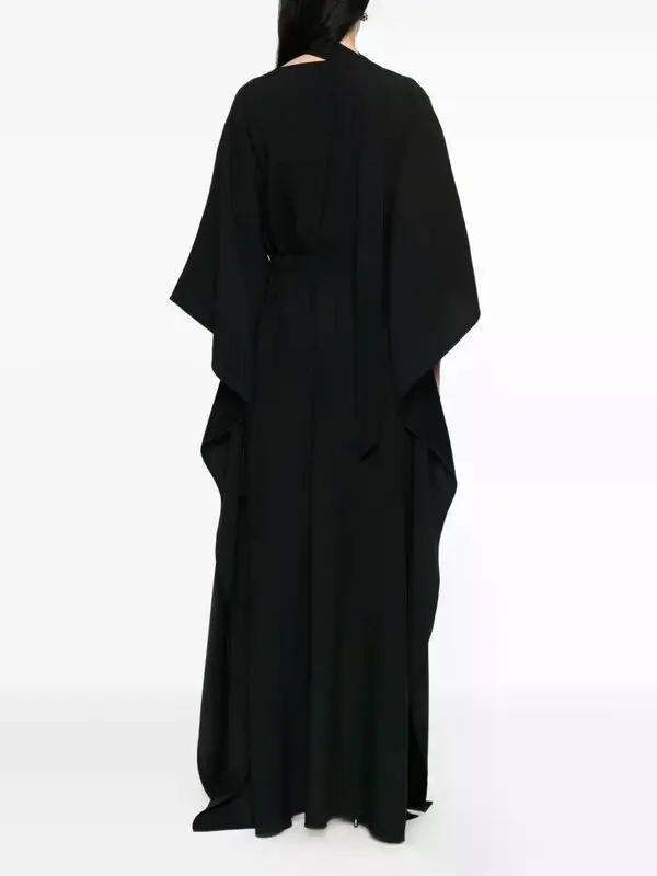 TALLER MARMO Cassandra V-neck Belted Dress