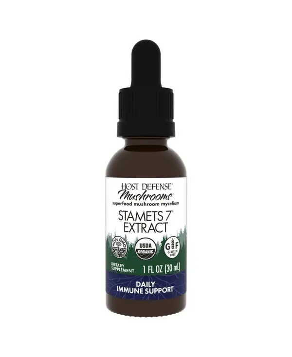 HOST DEFENSE Stamets 7 Extract 7 Species Blend - No Color