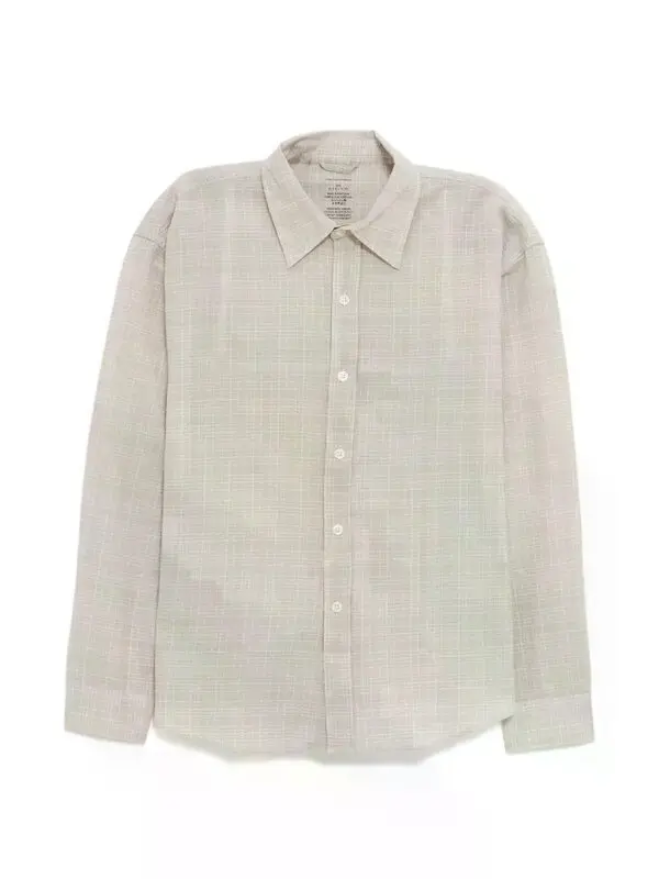 MFPEN Check-pattern Shirt - Neutrals