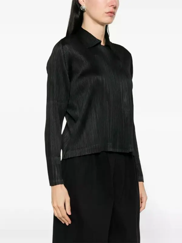 Issey Miyake Pleated Collar Jacket