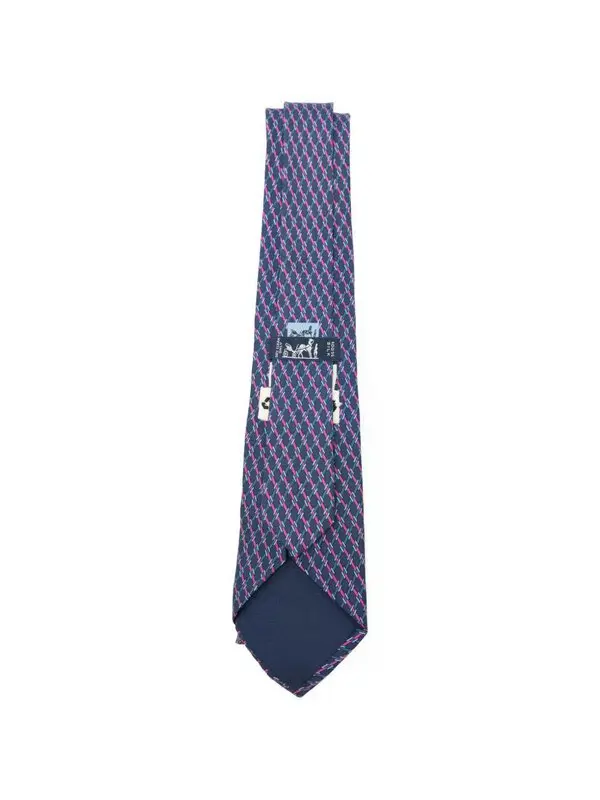 A.N.G.E.L.O. VINTAGE CULT X Stefania Bertoni Customised Hermès Tie