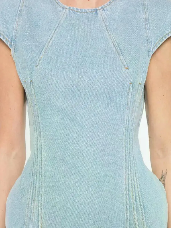 Magda Butrym Panelled Mini Dress