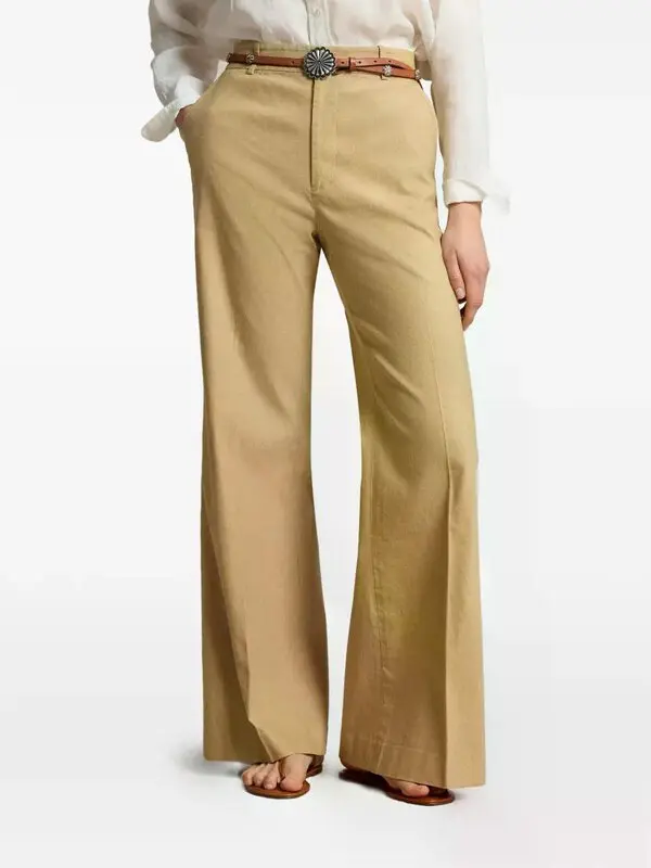 Polo Ralph Lauren Wide-leg Trousers - Neutrals