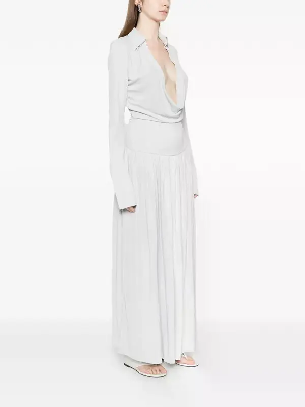 AYA MUSE Draped Maxi Dress