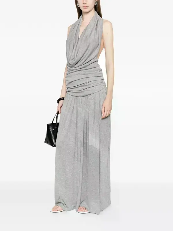 AYA MUSE Draped Halterneck Top