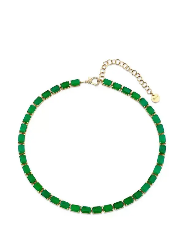 Shay Emerald Necklace - Gold