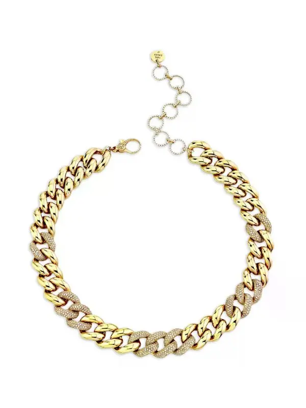 Shay Diamond Cable-link Necklace - Gold