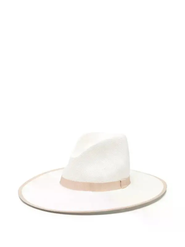 Max Mara Panama Hat - White