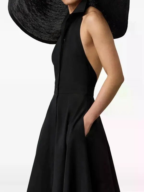 Ralph Lauren Halter A-line Dress - Black