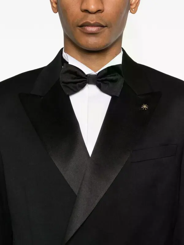 MANUEL RITZ Double-breasted Suit - Black