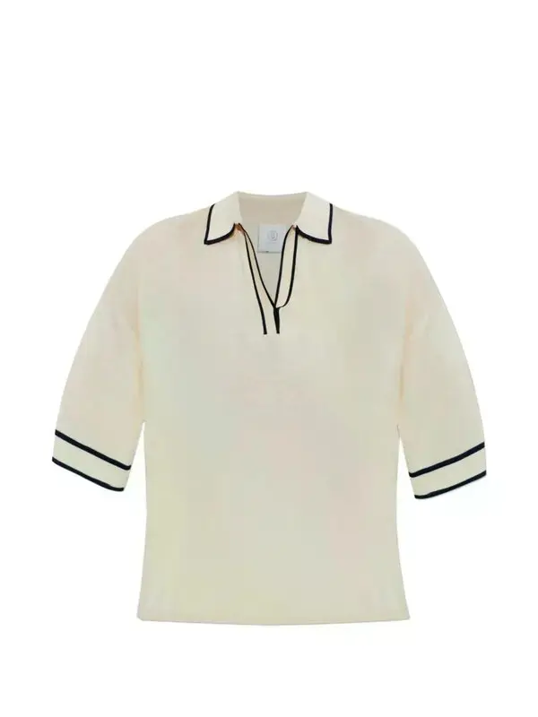 Bogner Paris Piped Top - Neutrals