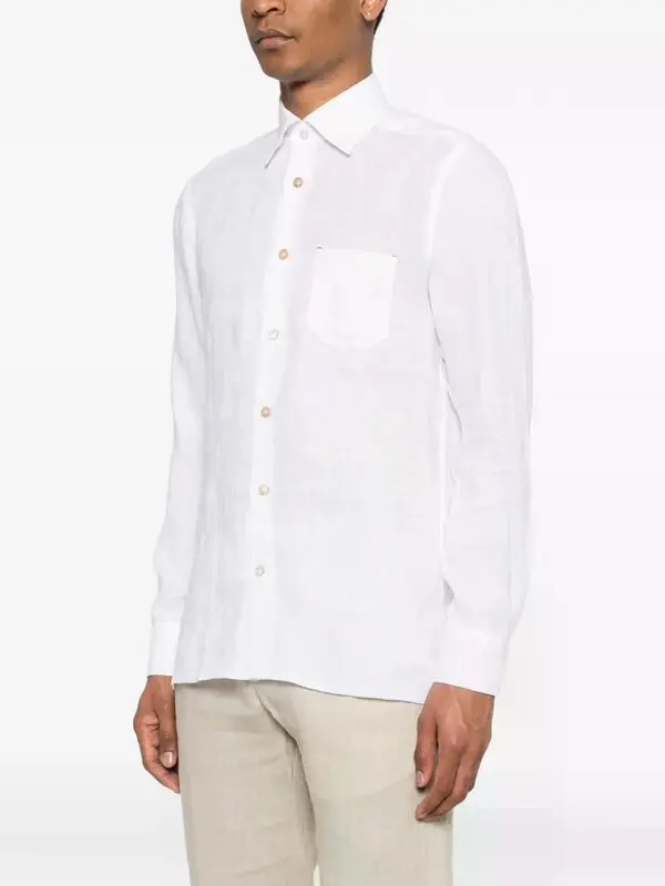 Kiton Nerano Pocket Button Shirt