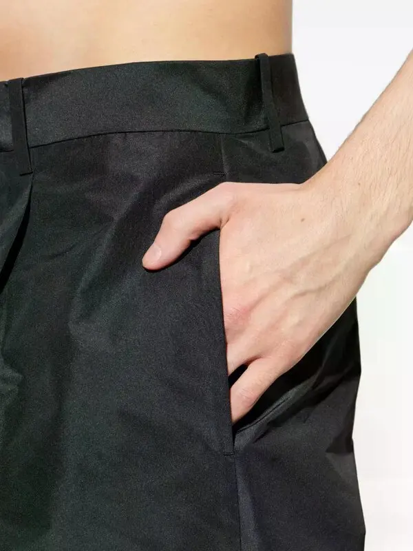 JIL SANDER Pleated Trousers - Black