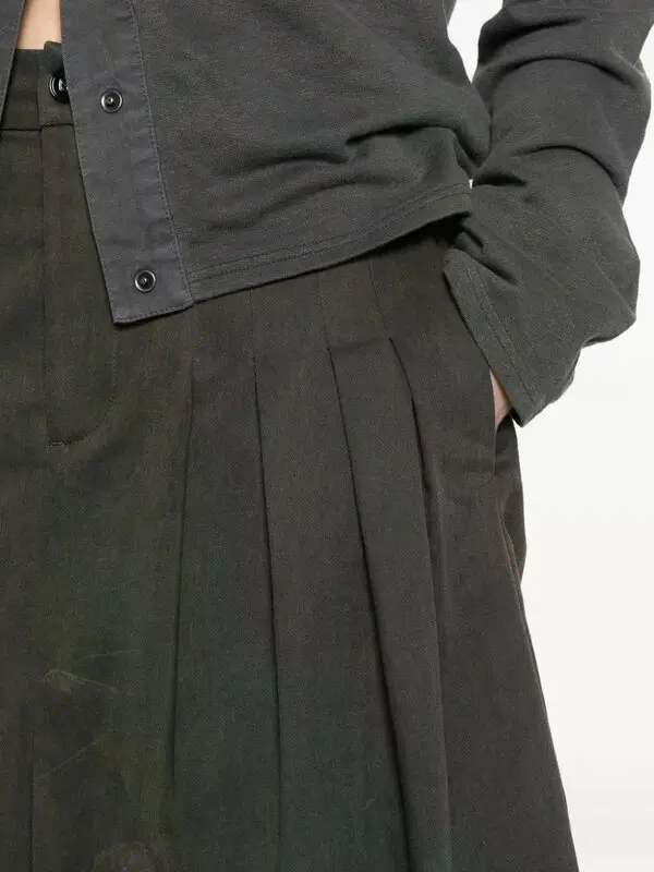 Our Legacy Origami Asymmetric Hem Midi Skirt