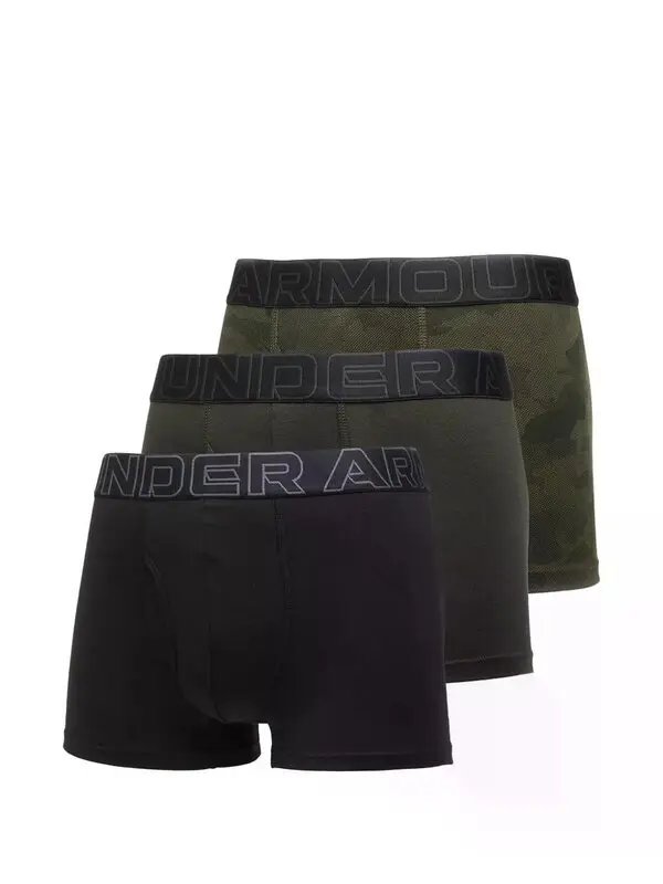 Under Armour Print Cotton Boxers - Black