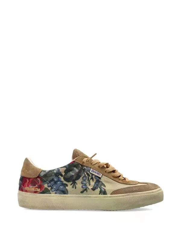 GOLDEN GOOSE Floral Print Sneakers