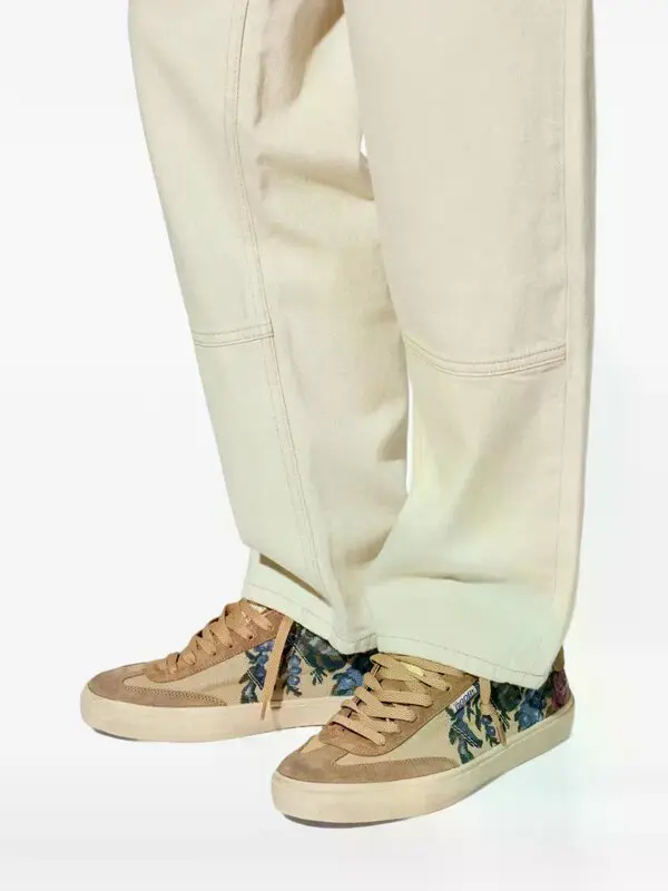 GOLDEN GOOSE Floral Print Sneakers
