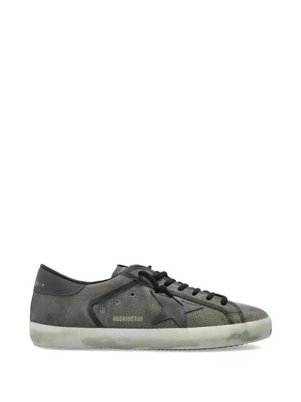 GOLDEN GOOSE Panelled Star Sneakers - Grey