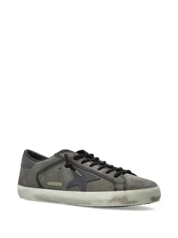 GOLDEN GOOSE Panelled Star Sneakers - Grey