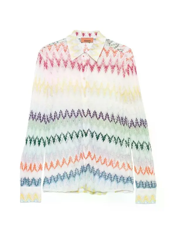 Missoni Patterned Long Sleeve Shirt