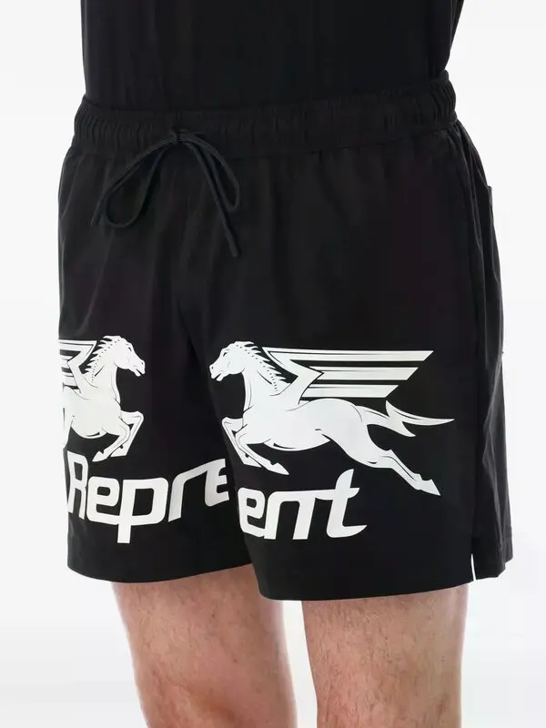 REPRESENT Swim Shorts - Black