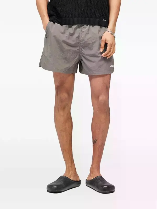 REPRESENT Core Drawstring Swim Shorts - Brown