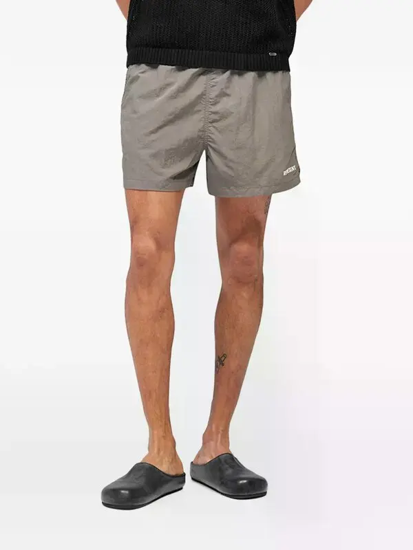 REPRESENT Core Drawstring Swim Shorts - Brown