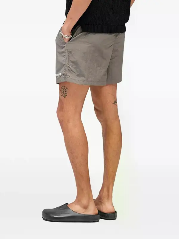 REPRESENT Core Drawstring Swim Shorts - Brown