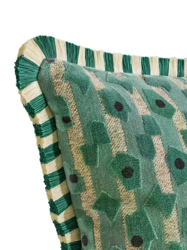 SOHO HOME Jeremiah Square Cushion - Green