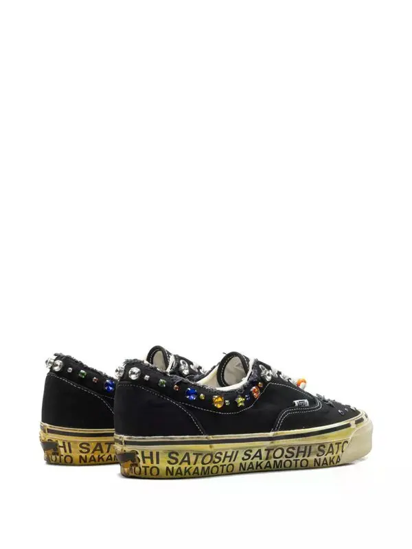 VANS Embellished Distressed Sneakers
