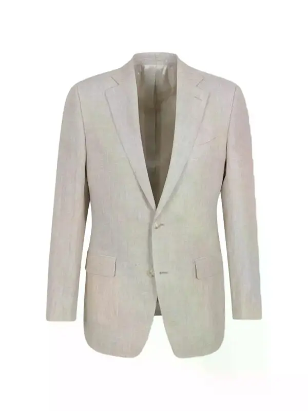 ATELIER MUNRO Slim Notched Suit - Neutrals