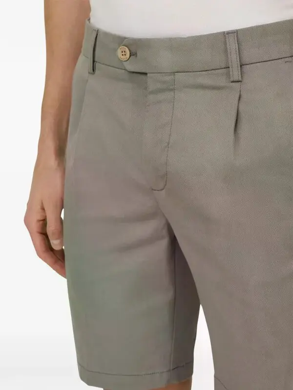 Boggi Milano Pleated Shorts - Green