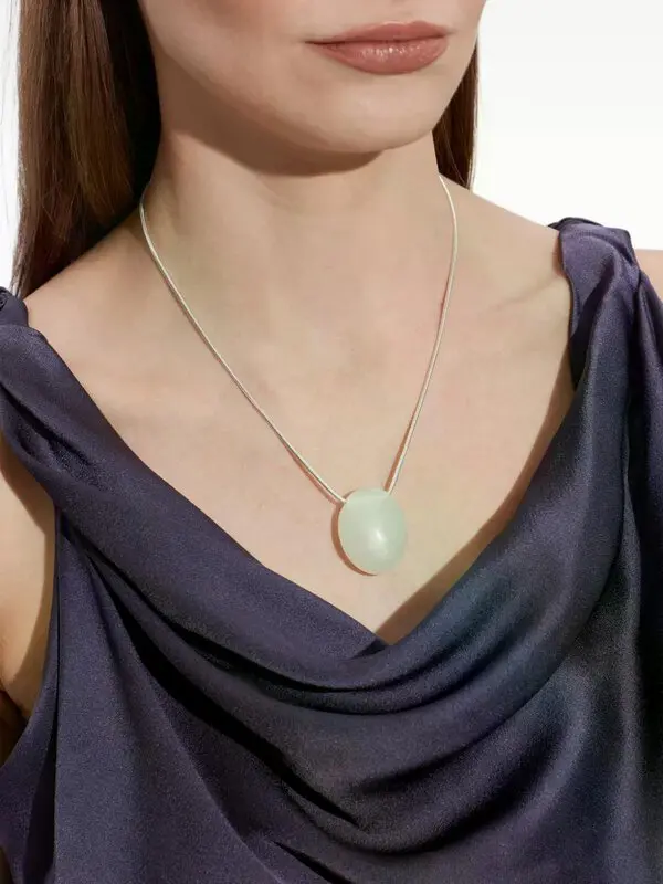 Lié Studio Julia Serpentine Necklace - Silver