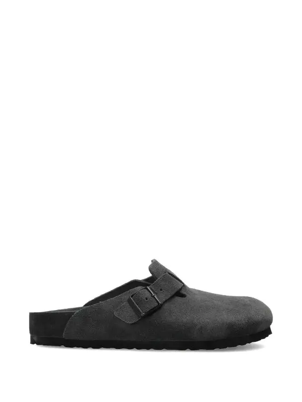 BIRKENSTOCK Boston Buckle-strap Clogs - Grey