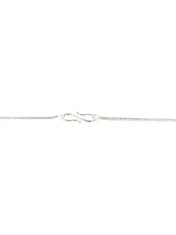 Lié Studio Julia Red Mookaite Gemstone Necklace - Silver