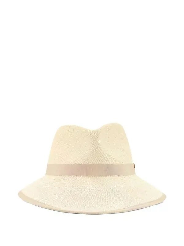 Max Mara Ribbon-trim Hat - Neutrals