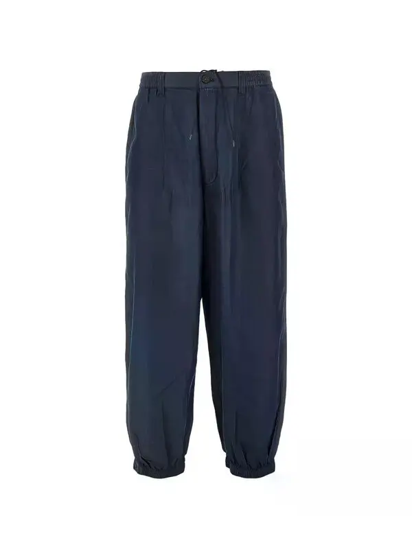 Emporio Armani Elasticated-waistband Trousers