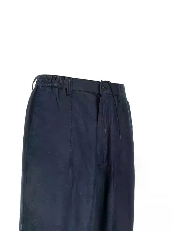 Emporio Armani Elasticated-waistband Trousers