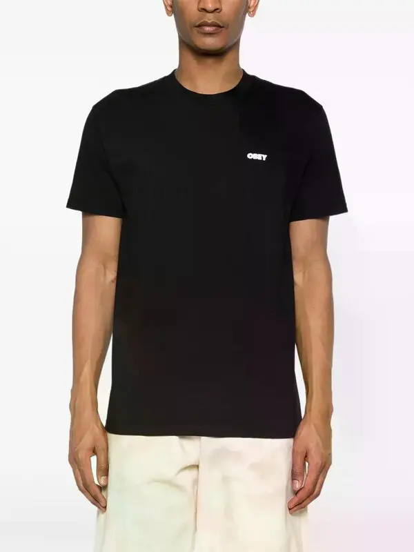 Obey Logo T-shirt - Black