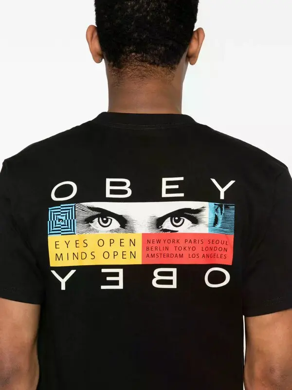 Obey Crew-neck T-shirt - Black