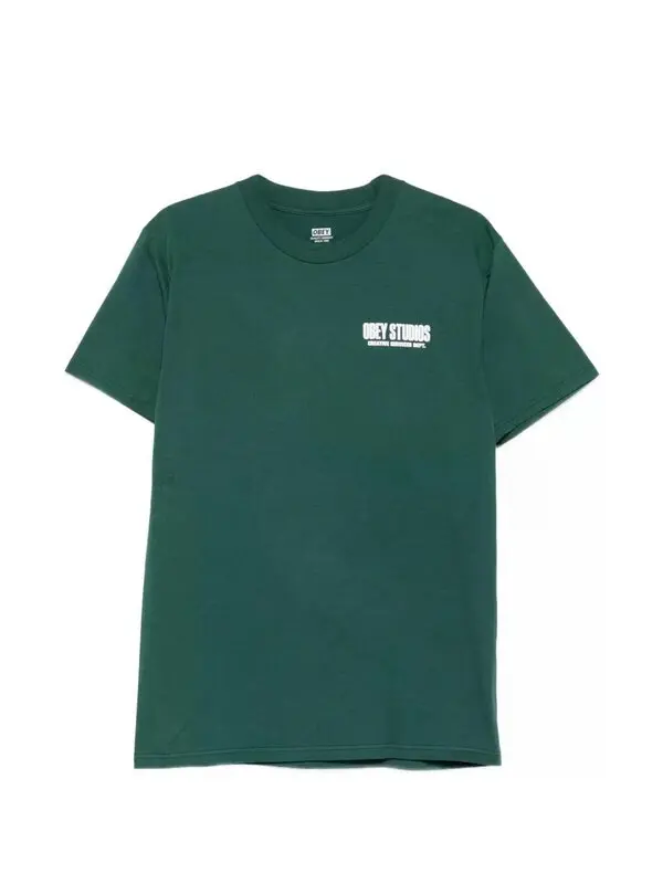 Obey Crew-neck T-shirt - Green