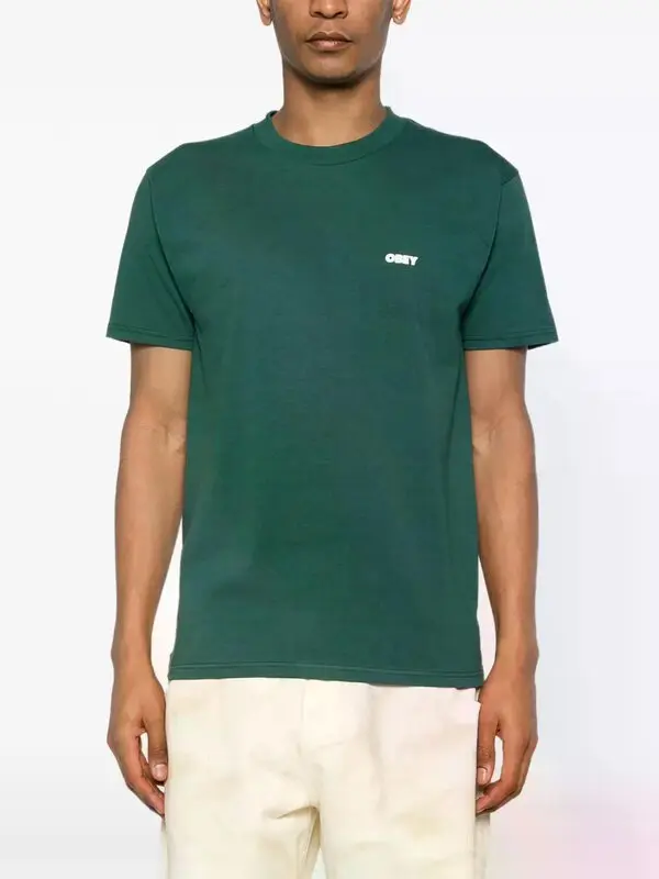 Obey Crew-neck T-shirt - Green
