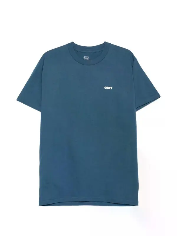 Obey Logo T-shirt - Blue