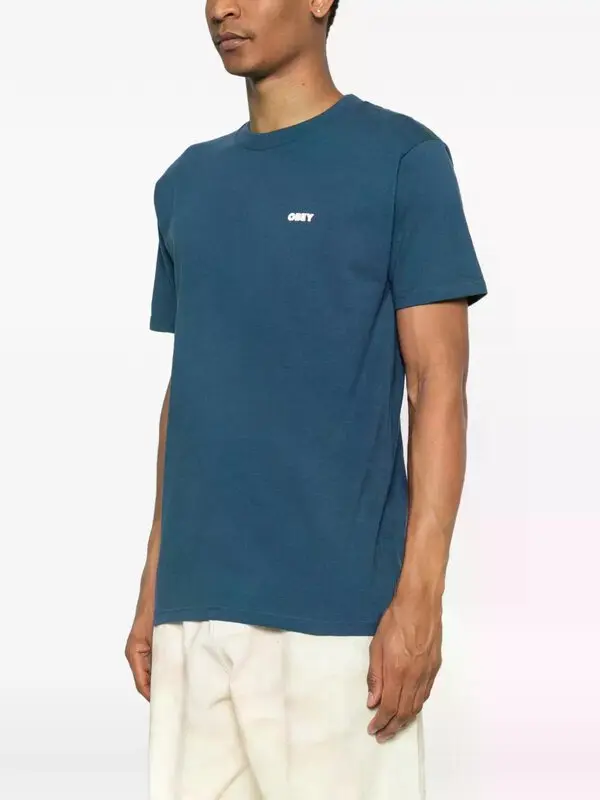 Obey Logo T-shirt - Blue