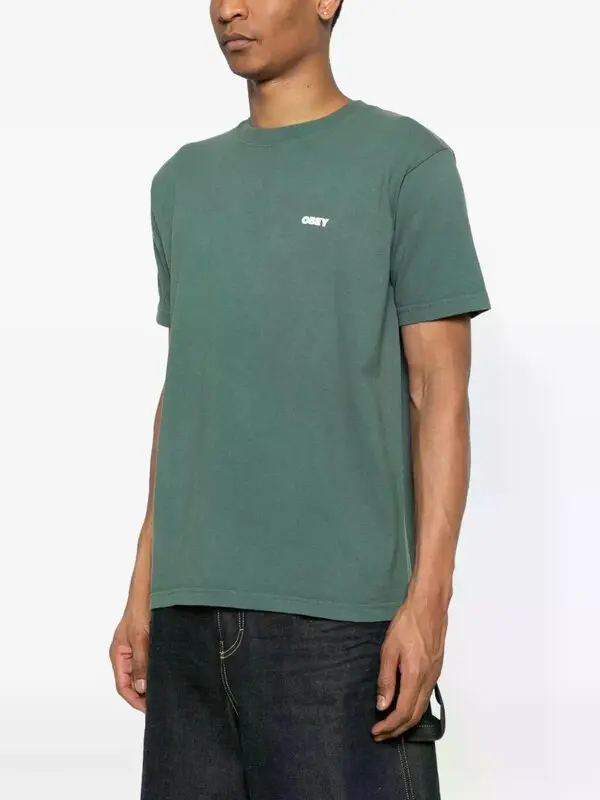 Obey Logo T-shirt - Green