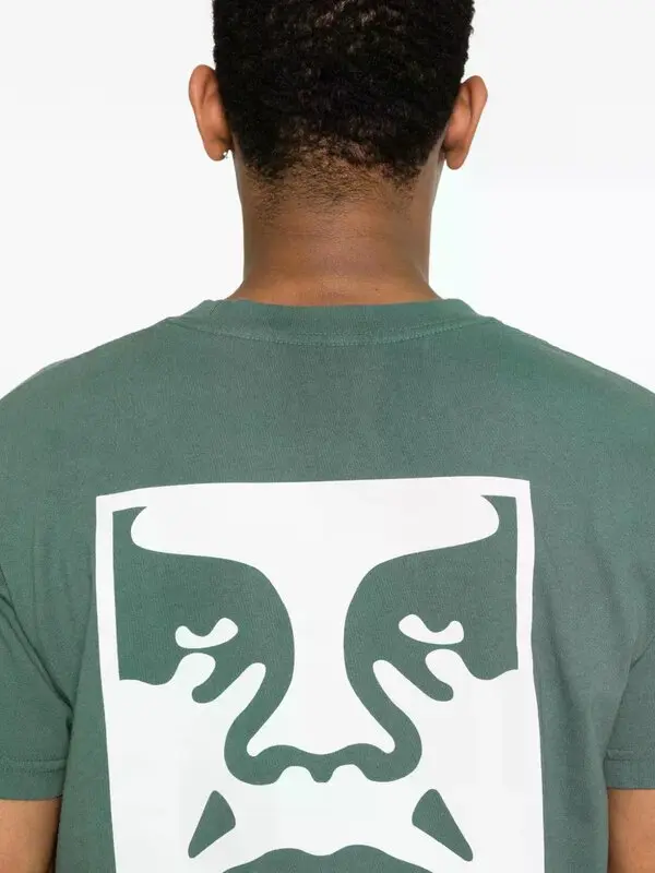 Obey Logo T-shirt - Green